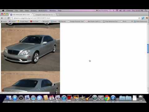 Craigslist Phoenix Used Cars For Sale - Search Help for Buyers