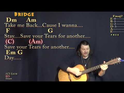 Save Your Tears (The Weeknd) Strum Guitar Cover Lesson in C with Chords/Lyrics