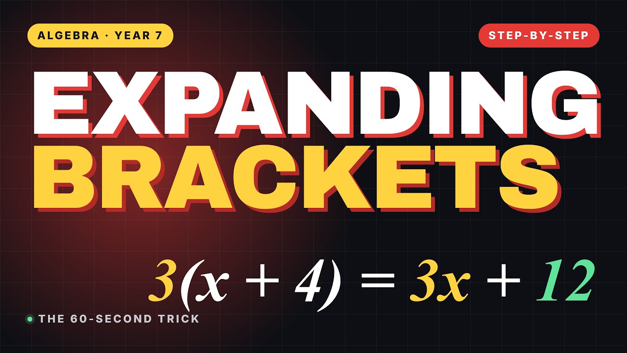 Expanding Brackets | Algebra Step-by-Step