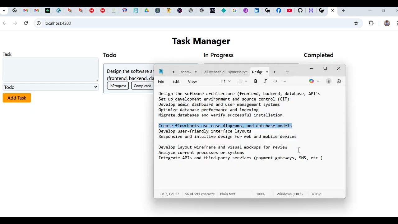 Task Manager App in Angular
