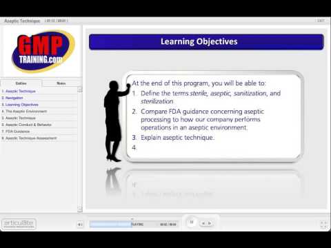 Aseptic Technique Elearning