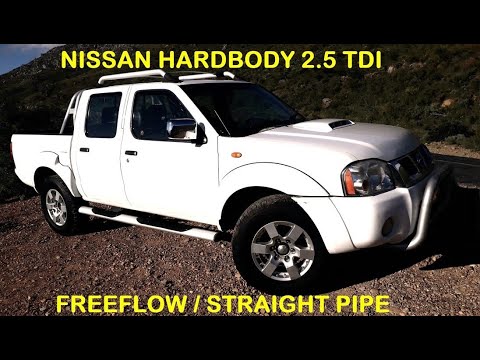 Nissan Hardbody 2.5 TDI with freeflow / straight pipe