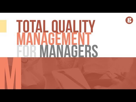 Total Quality Management for Managers