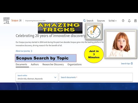 2. Want to Write Like a Pro? Discover the TOP Authors Based on Topic Now- Scopus Database Secret