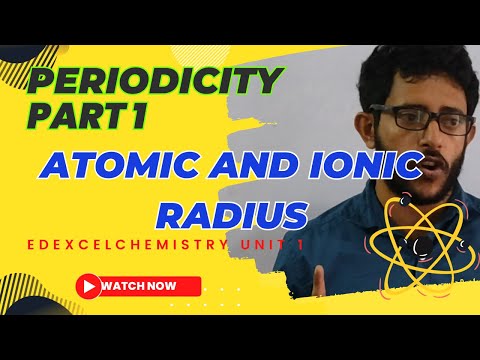 Atomic And Ionic Radii: The Search For Patterns