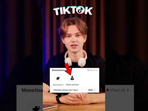 Tiktok watch earn #earn #earnmoney #earnmoneyonline #online #tiktokvideo