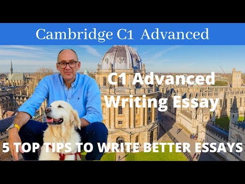 C1 Advanced Writing Essay Tips - Writing better C1 Advanced essays(CAE).