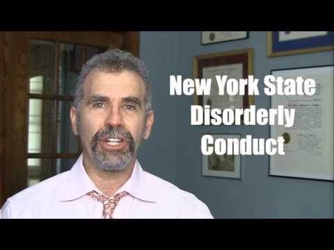Ithaca Lawyer Defending New York Disorderly Conduct