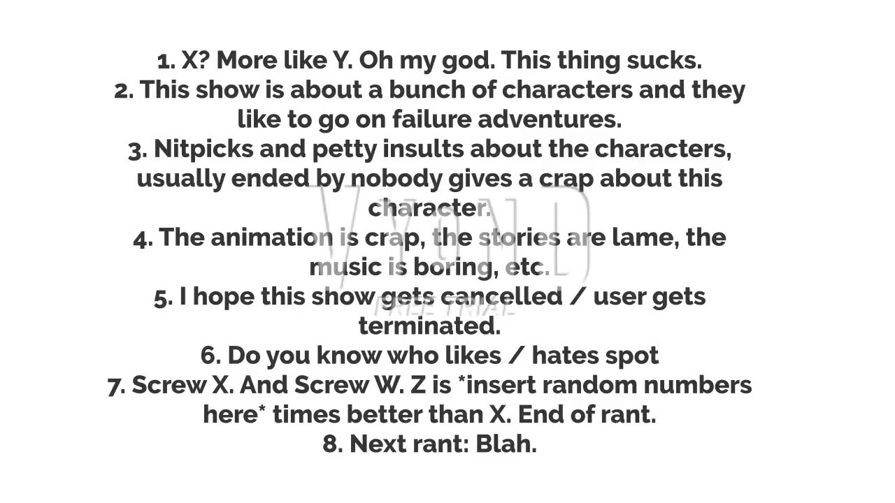 A Talk About Vyond Styled Rants And Why They Suck