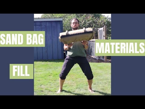 Sand Bag Fill Materials & Demo