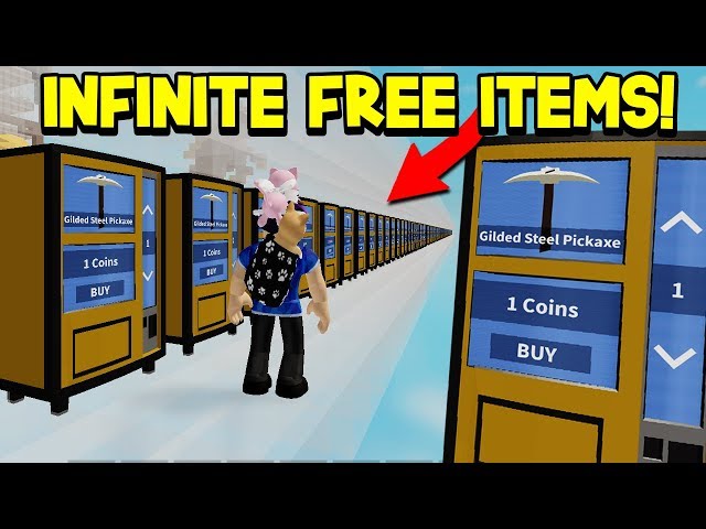 Every item that a vending machine issues in Roblox
