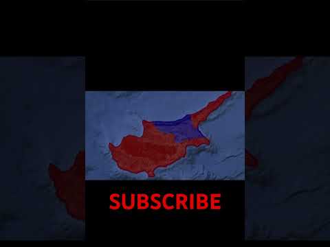 Turkish invasion of Cyprus using maps