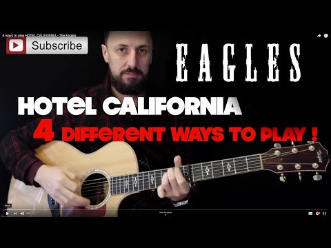 Hotel California (capo 7th) - Guitar Tabs - Acousterr