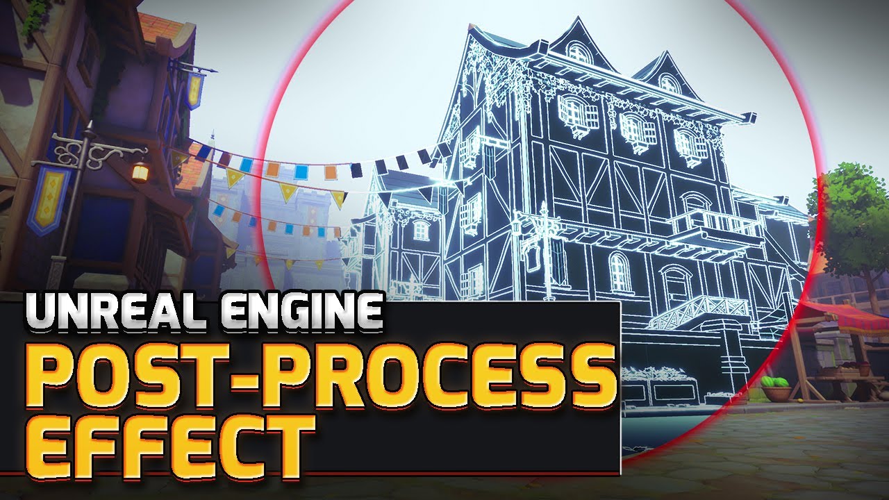 Outline Post Process Effect in Unreal Engine