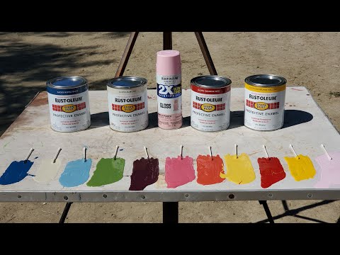 Mixing Rustoleum Colors