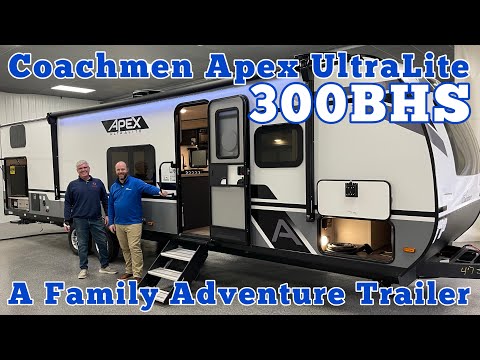 Coachmen Apex UltraLite 300BHS | Family Adventure Travel Trailer | RV Tour