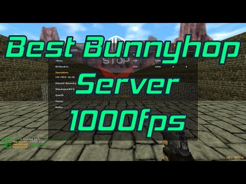 Counter-Strike 1.6 - Best Bunnyhop Server 1000fps 2023
