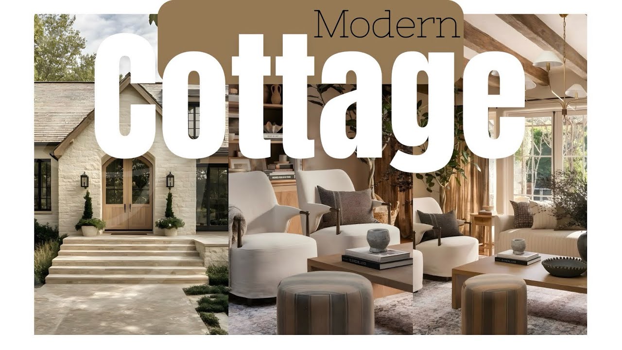HOW TO DECORATE IN MODERN COTTAGE STYLE | THE STYLE TAKING OVER INTERIOR DESIGN 