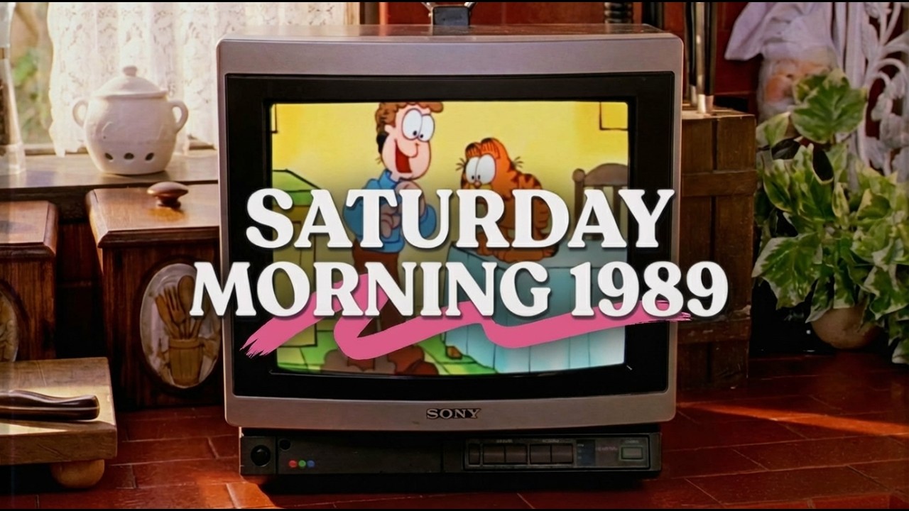 SATURDAY MORNING CARTOONS 1989 // Vaporwave VHS Nostalgia Mix