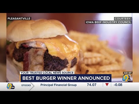 Pleasantville restaurant named winner of 2025 Iowa’s Best Burger contest