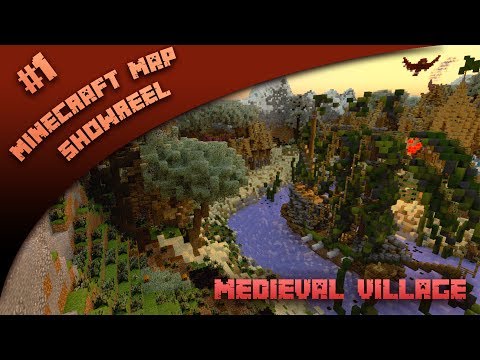 Minecraft Map Showreel - Medieval Village [#01]