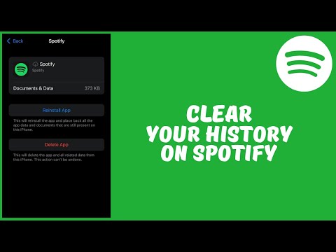 How to Clear History On Spotify (iphone)