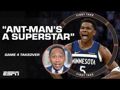 ANT-MAN’S A SUPERSTAR ⭐ Stephen A. praises Edwards for EPIC Game 4 performance | First Take