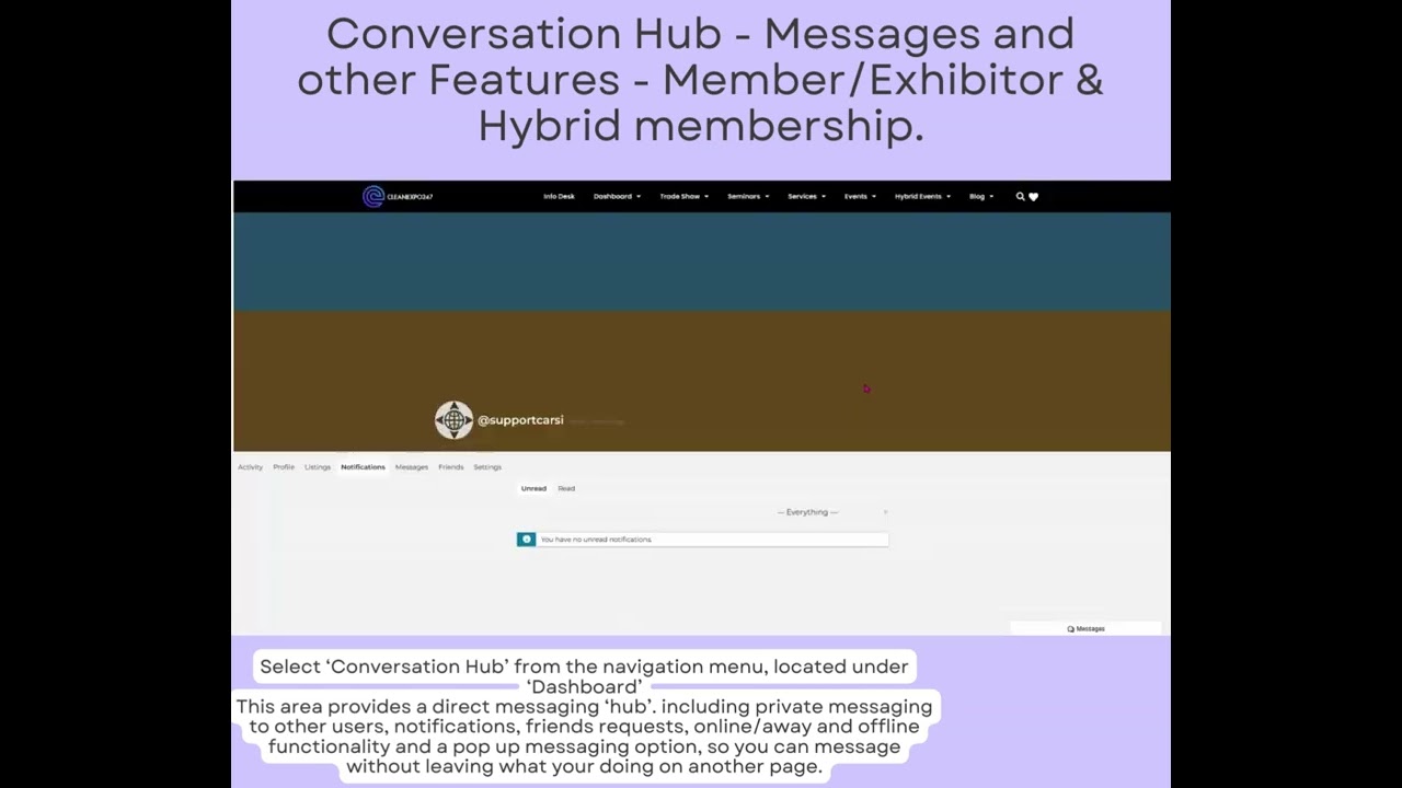 Info Desk - Cleanexpo 24/7