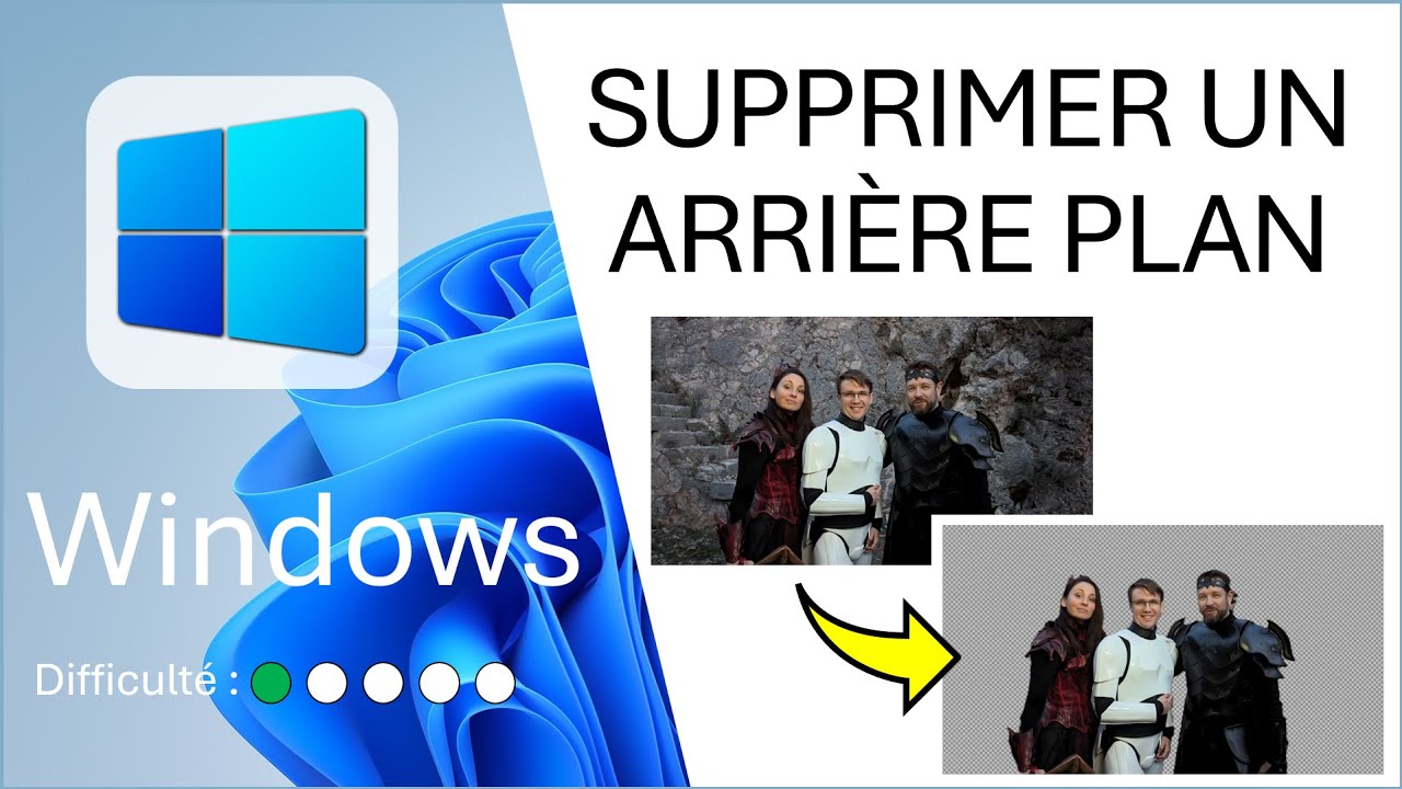 Comment supprimer un arrière plan avec l'IA | Tutoriel Microsoft Paint
