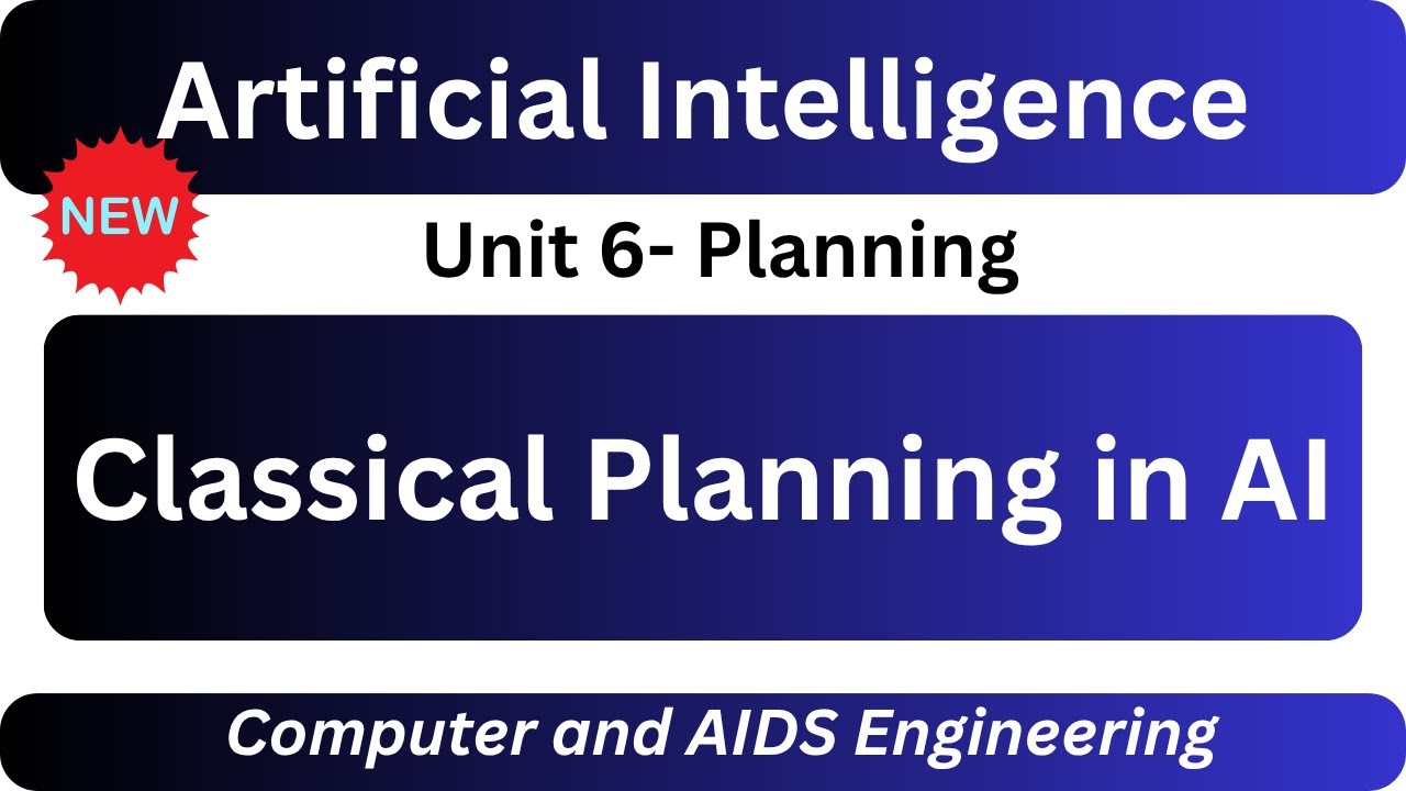 classical planning in ai | classical planning in artificial intelligence