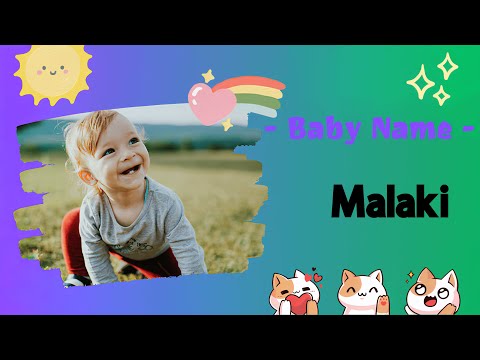 MALAKI | Malaki name meaning | Boy Name Meaning | My messenger, my angel (2023)