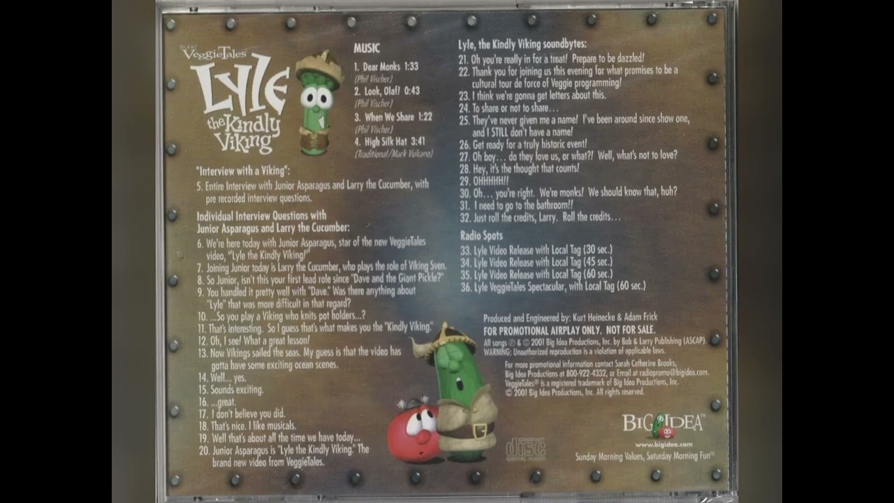 Lyle the Kindly Viking Radio Disc (2001)