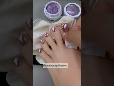Chrome Mirror Powder Nail Applicationπ₯π || Step-by-step Tutorial #nailartideas