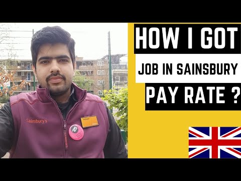 Finally, Get Job in Sainsbury | Pay rate and interview questions in Sainsbury UK 🇬🇧 | Jobs in UK