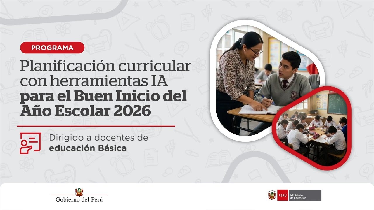 Program “Curriculum planning with AI tools for a successful start to the 2026 school year”