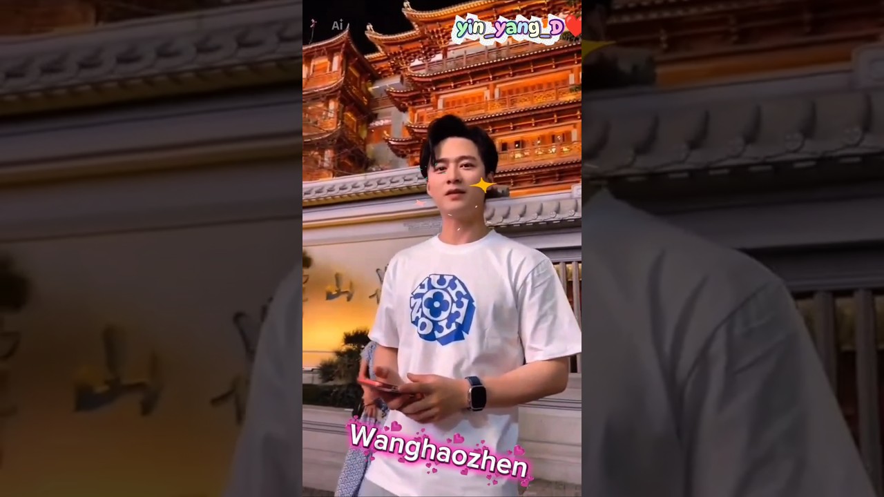 Wang Haozhen: The Definition of Cool and Handsome #TooHandsome #CoolVibes #Charisma