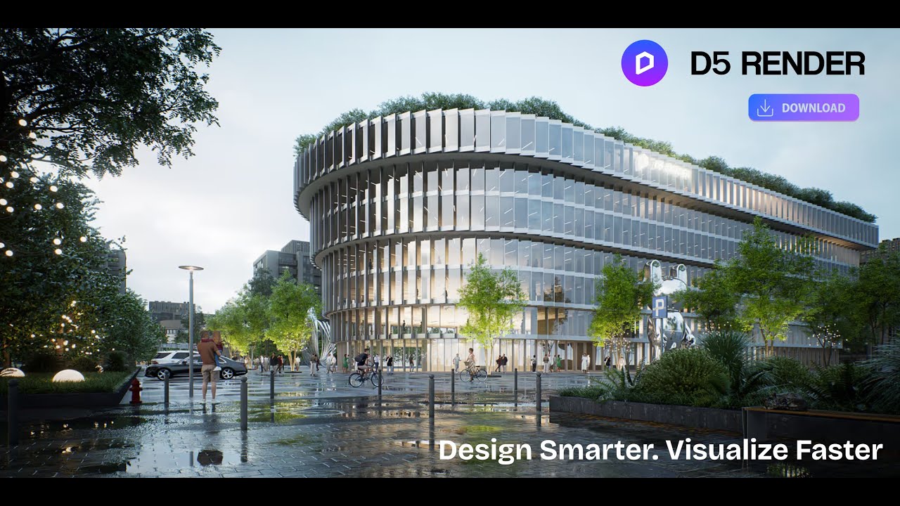 D5 Render, a next-generation real-time rendering software