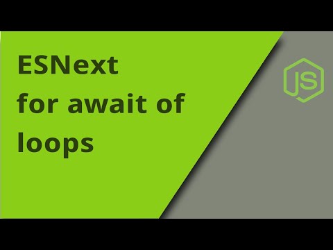 Learn ESNext for await of loop - Mind Luster