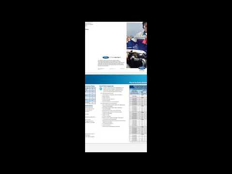 Ford Service Plans Pamphlet and Explanations - Options, Premium Care with Maintenance is best