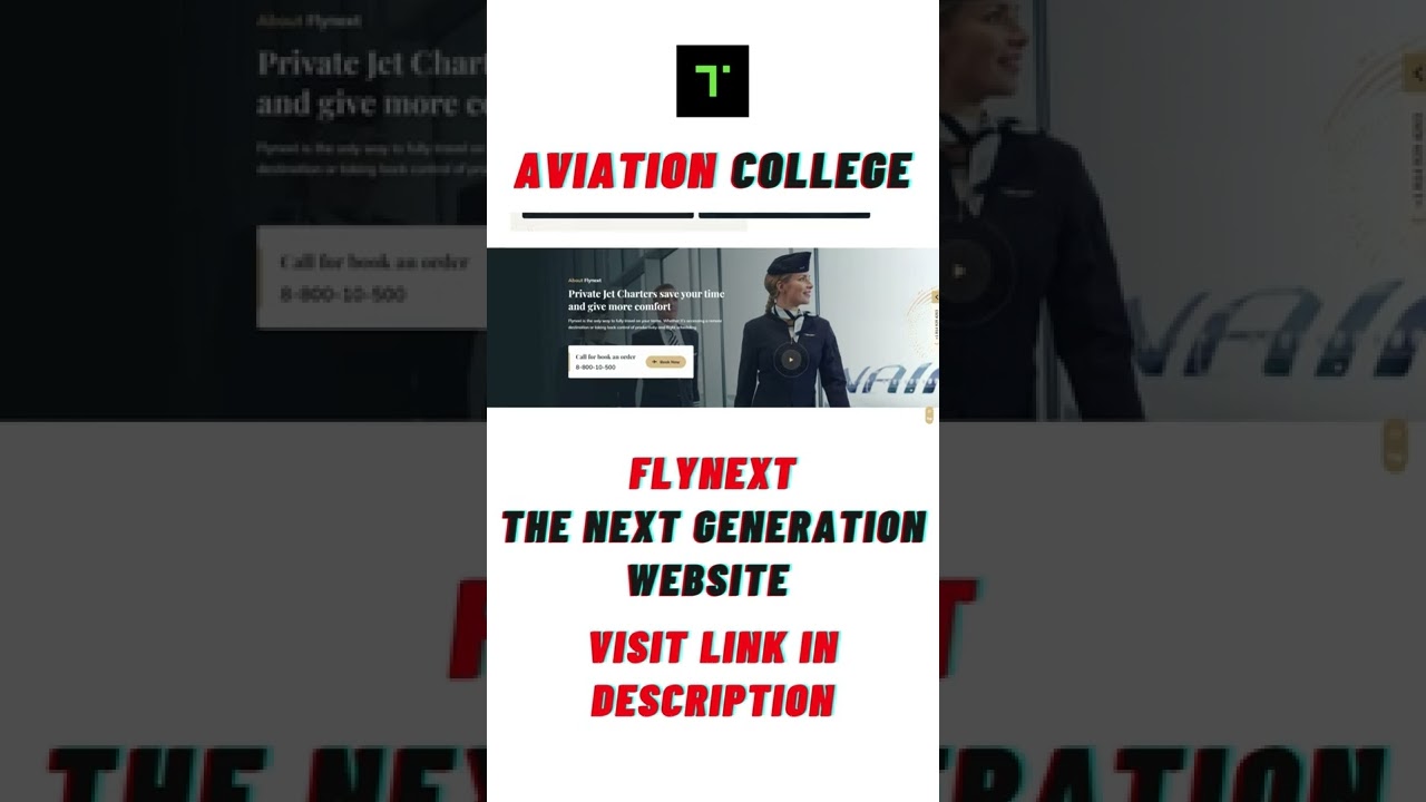 Best Aviation College WordPress Website Theme (SEO Optimised)