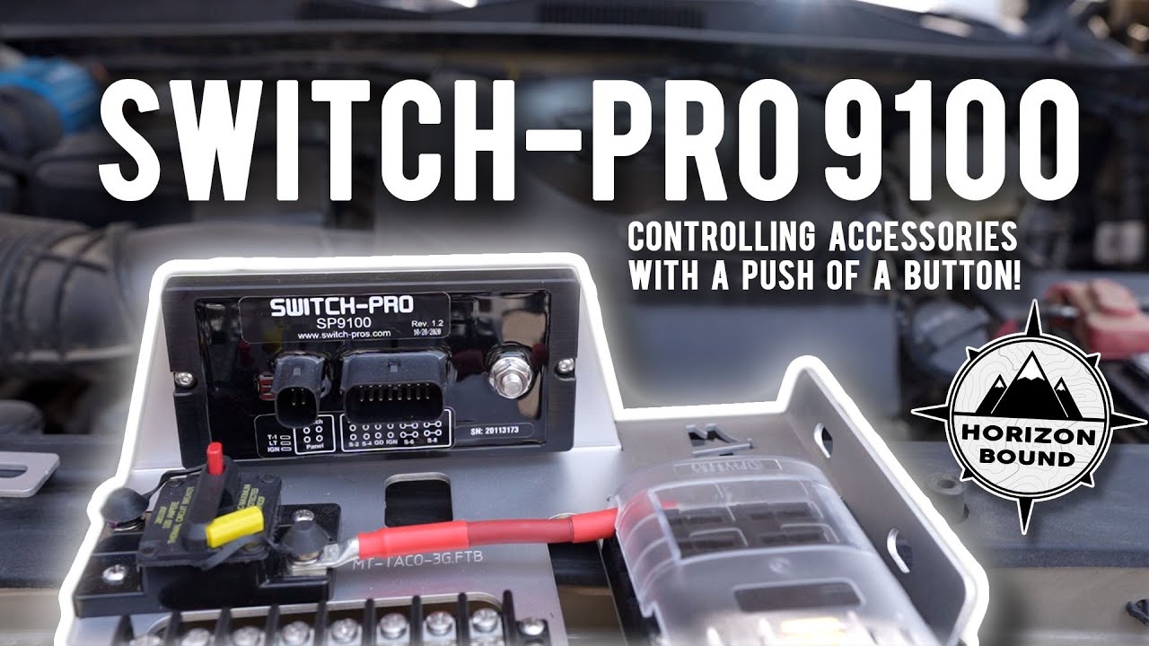 Installing the SWITCH PRO 9100 in the Tacoma - Controlling accessories with the touch of a button!