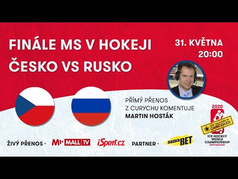 Finále MS v hokeji 2020 - Česko vs. Rusko| ŽIVĚ | MALL.TV