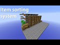 Multi item sorting system [easy to build] Minecraft Map