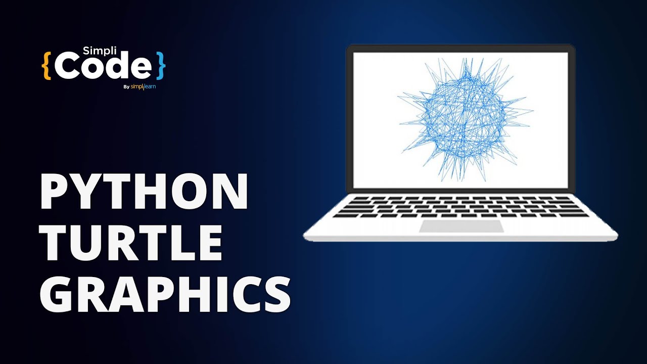 Python Turtle Graphics | Python Turtle COVID VIRUS Simulation |  #Shorts | SimpliCode