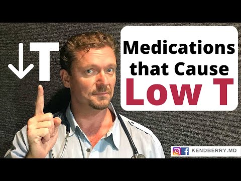 Medications that Lower TESTOSTERONE? (Do You take 1 of These?) 2024