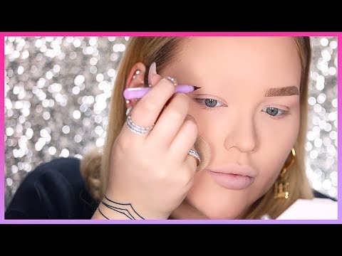 HOW TO FAKE FULL FLUFFY BROWS!! OMG! | NikkieTutorials
