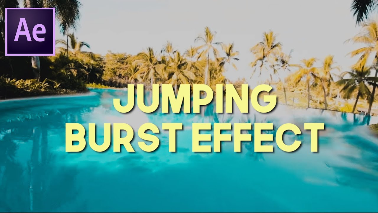 Jumping Explosion Burst Effect (Cameron Erman - After Effects Tutorial)