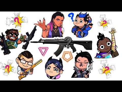 Best Vandal Skins for every agent in VALORANT || Part 1 #valorant #valorantskins