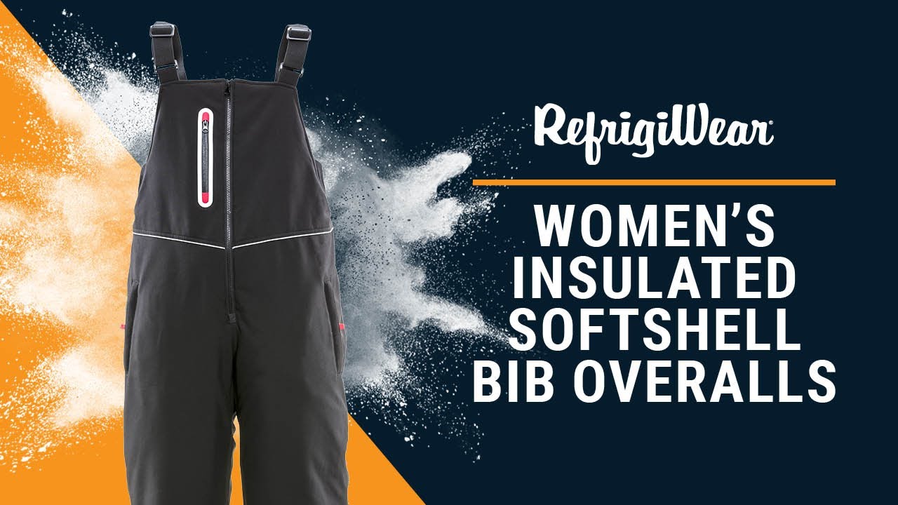 Women's Insulated Softshell Bib Overalls