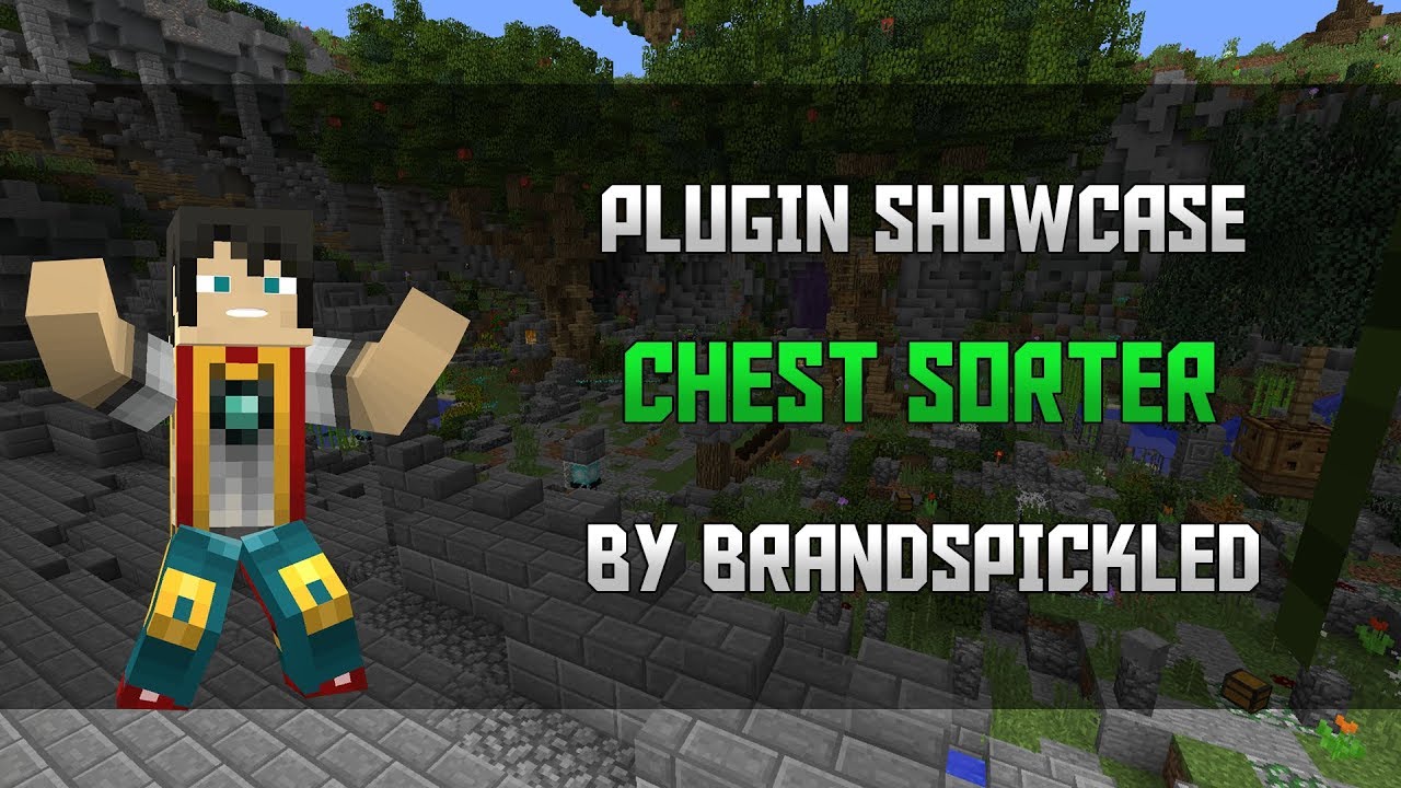 Minecraft Plugin Showcase - Chest Sorter